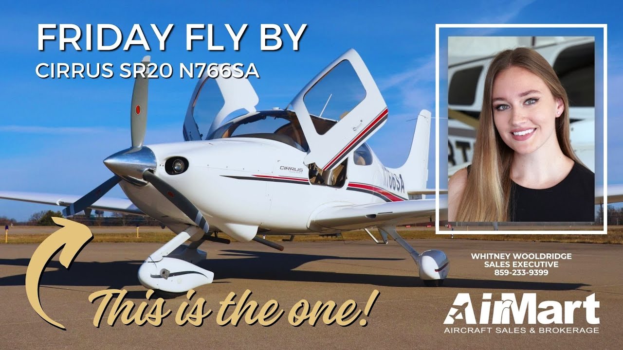 Friday Fly By - This is the one! - 2000 CIRRUS SR20 N766SA - YouTube