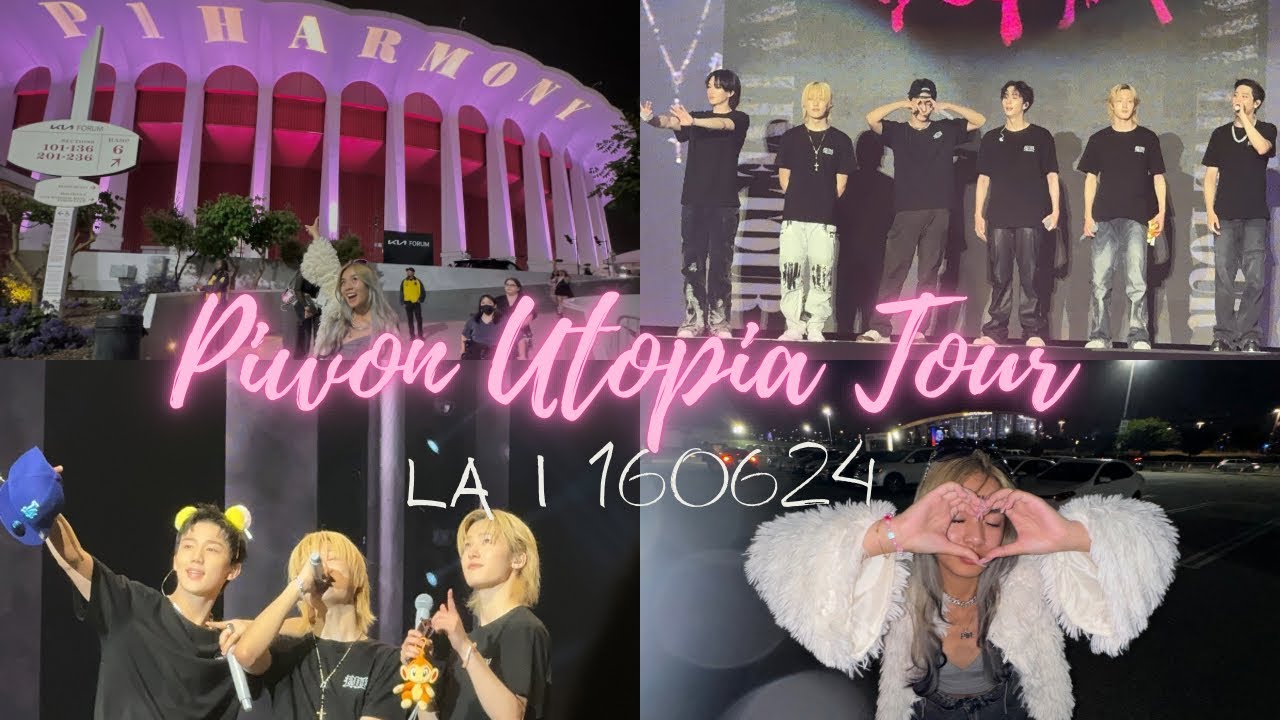 [ concert ] p1h utopia in LA⋆.˚ 🎧 GRWM, outfit, concert || ash's time ...