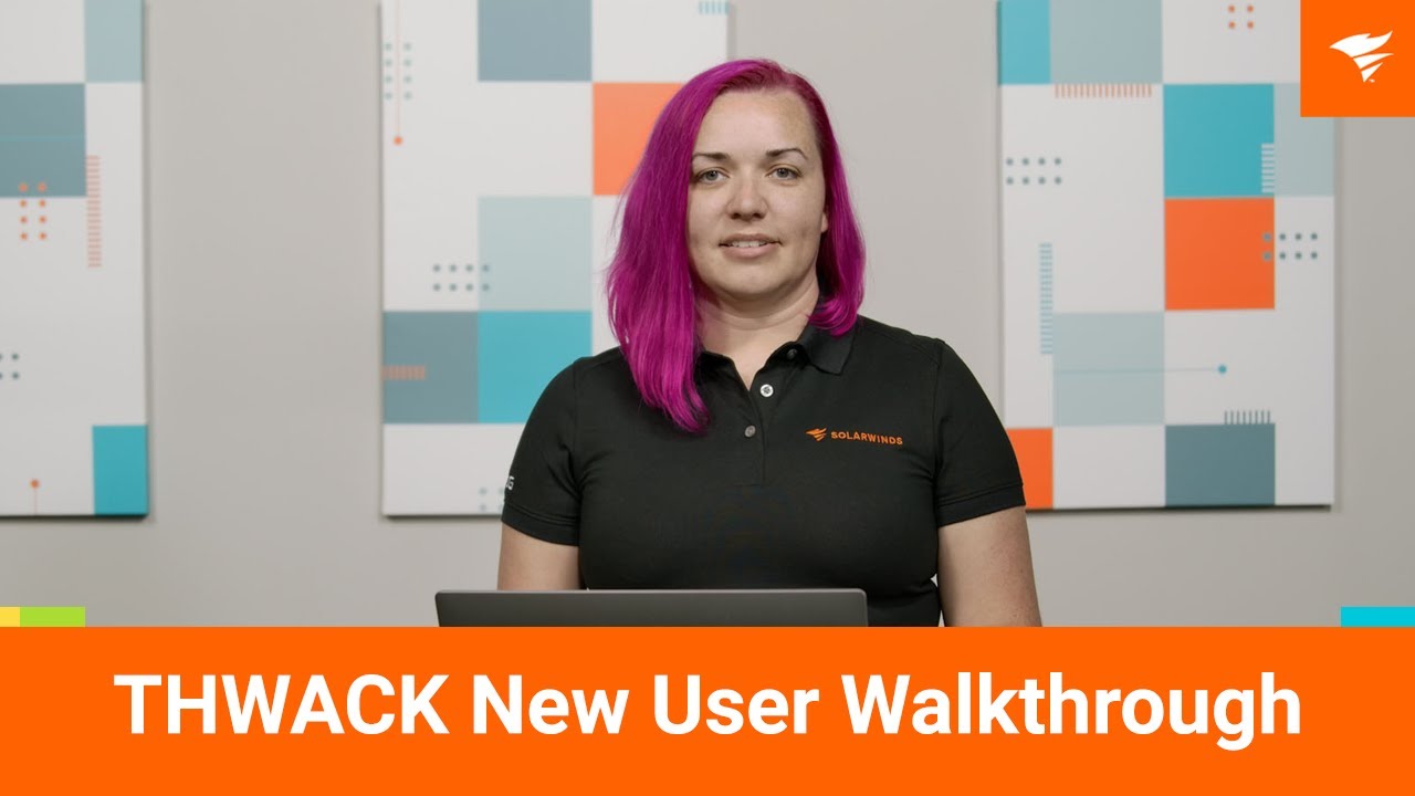 SolarWinds THWACK Community | New User Walkthrough - YouTube