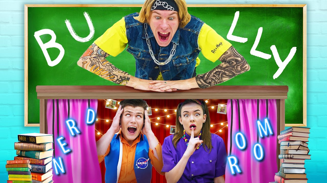 Bad Nerd Became a Teacher! How Nerd Be Popular at School at School ...