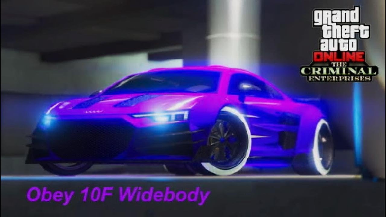 GTA Online Obey 10F Widebody Customization and Test Drive - YouTube