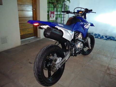 Yamaha XTZ 250 & 125cc LED SPG Doble hilera en 2 motos - www.LEDFACIL.com.ar