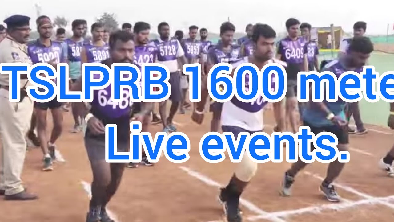 TSLPRB EVENTS 1600 Meter live - YouTube