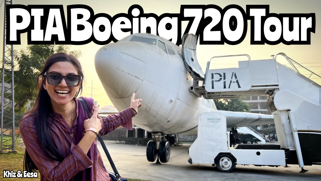 Tour Boeing 720B of PIA (Pakistan International Airlines) - 1 of Only 5 ...