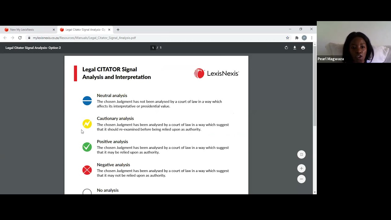 Lexis Library: Legal Citator - YouTube