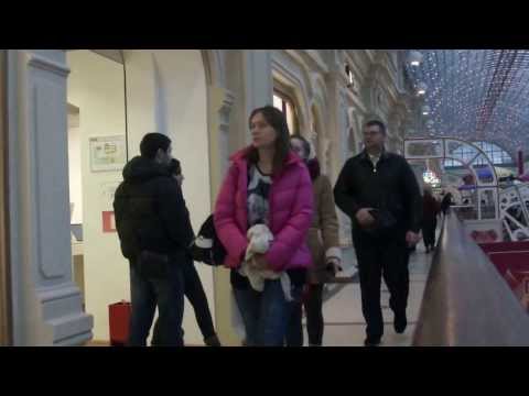 ГУМ 120. Красная пл. - чемода́н - Red Square. GUM 120 years - a suitcase