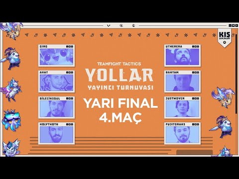 Türkiye TFT Şampiyonası 4. Maç (Yarı Final) | LoL Taktik Savaşları