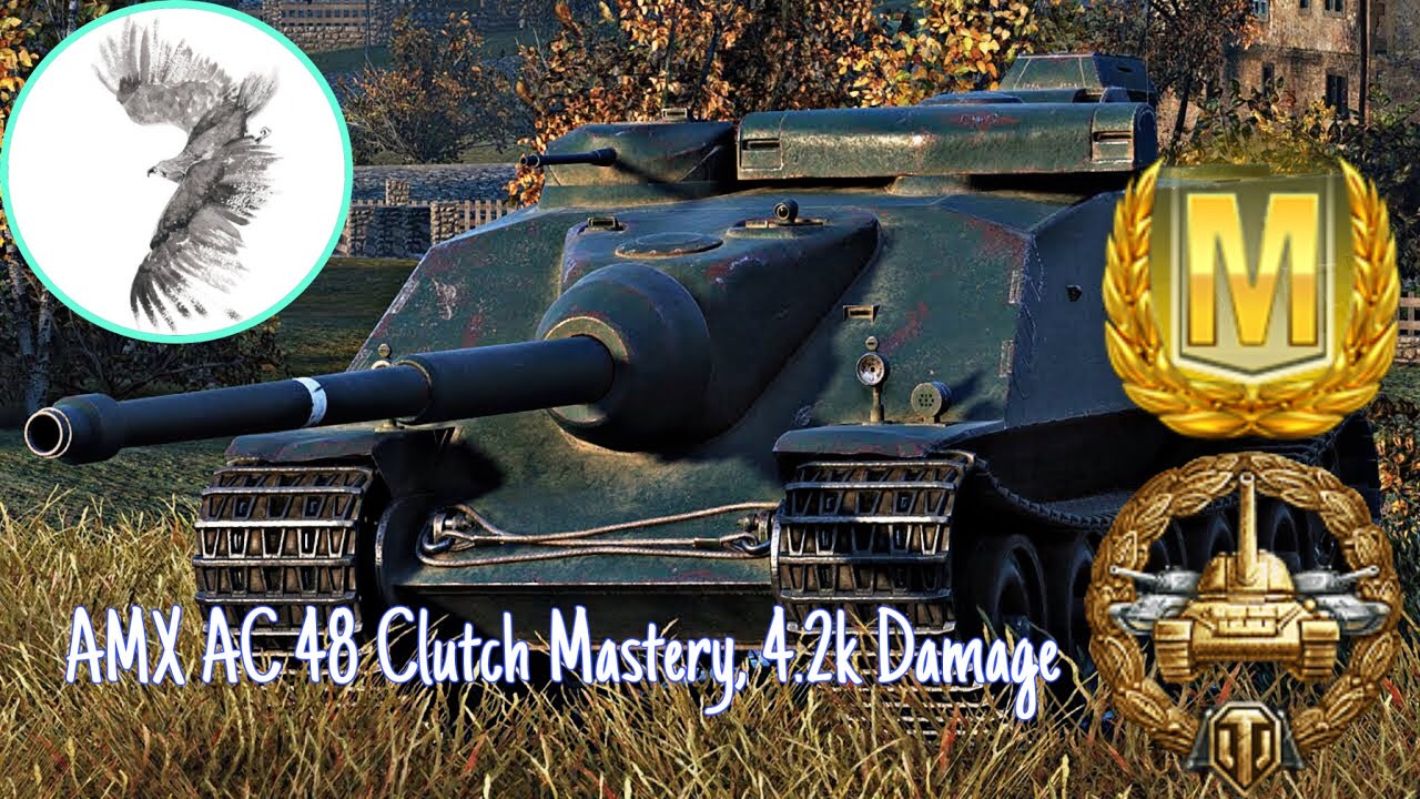 AMX AC 48 | 4.2k Damage Mastery | World of Tanks Blitz - YouTube