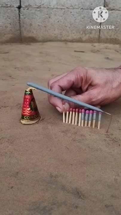 Matchstick Amazing Cracker Videos#shorts #experiment #crackersexperiment #fireworks # ...