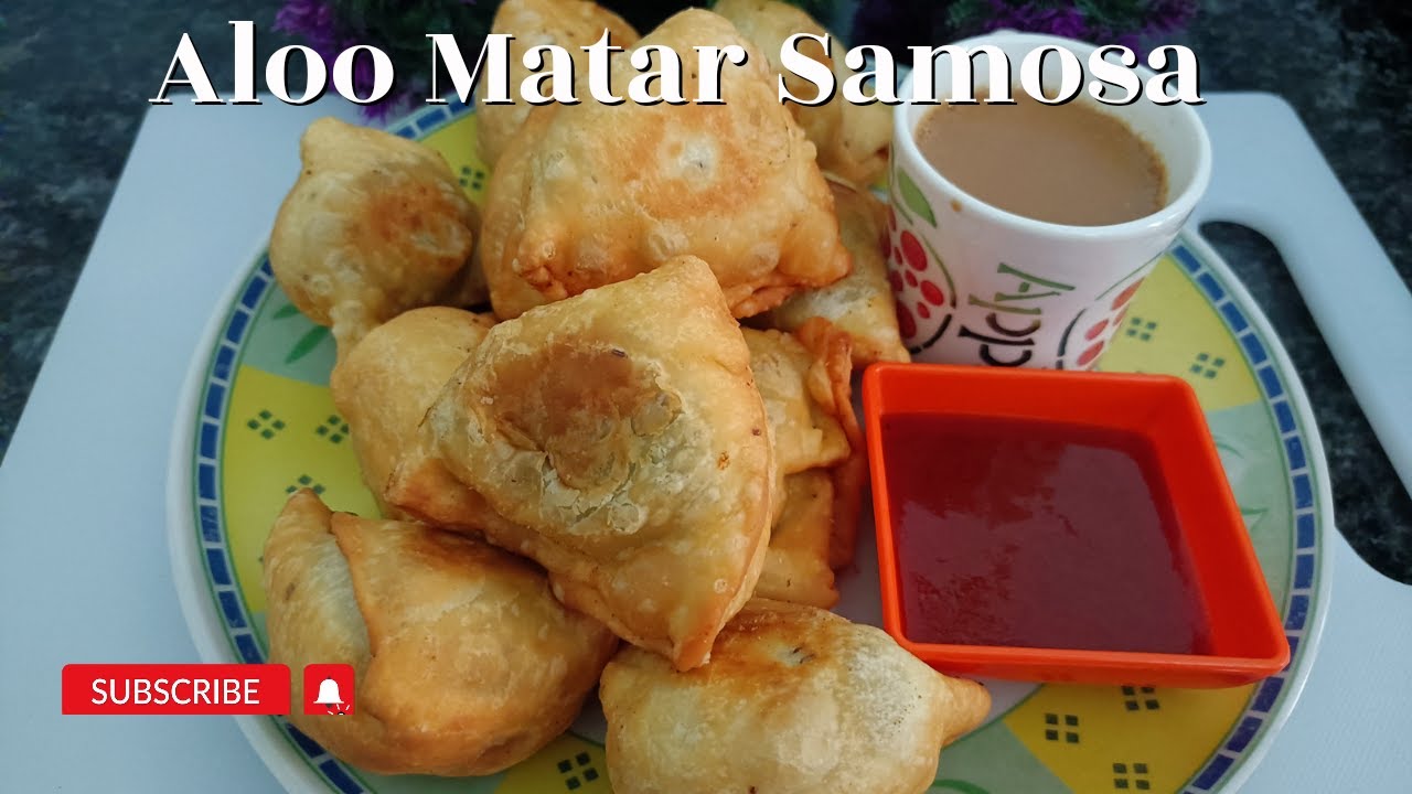 Aloo Matar Samosa Recipe | Panjabi Samosa Recipe | Halwai Style Khasta ...