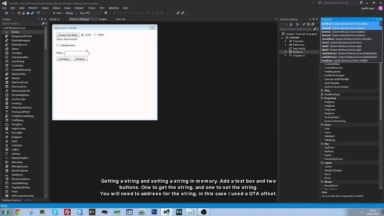 PS3 Tutorials || C# Programming Tutorial 2 || Basic memory editing - YouTube