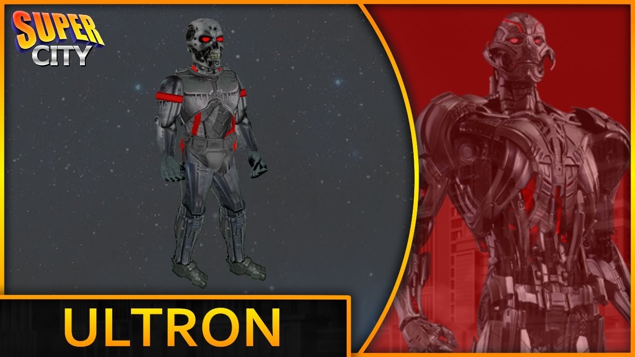 How to Create Ultron (Avengers: Age of Ultron) in Super City - YouTube