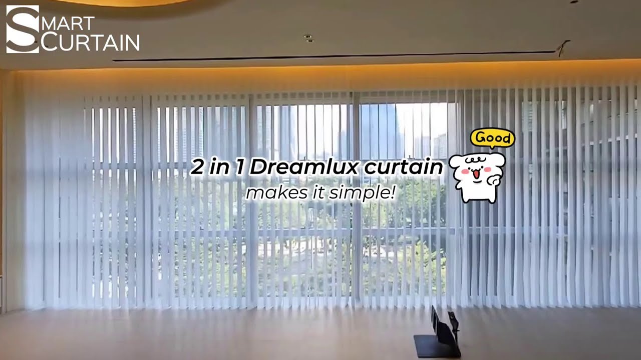 Dreamlux Magic Curtain - Smart Curtain Malaysia - YouTube