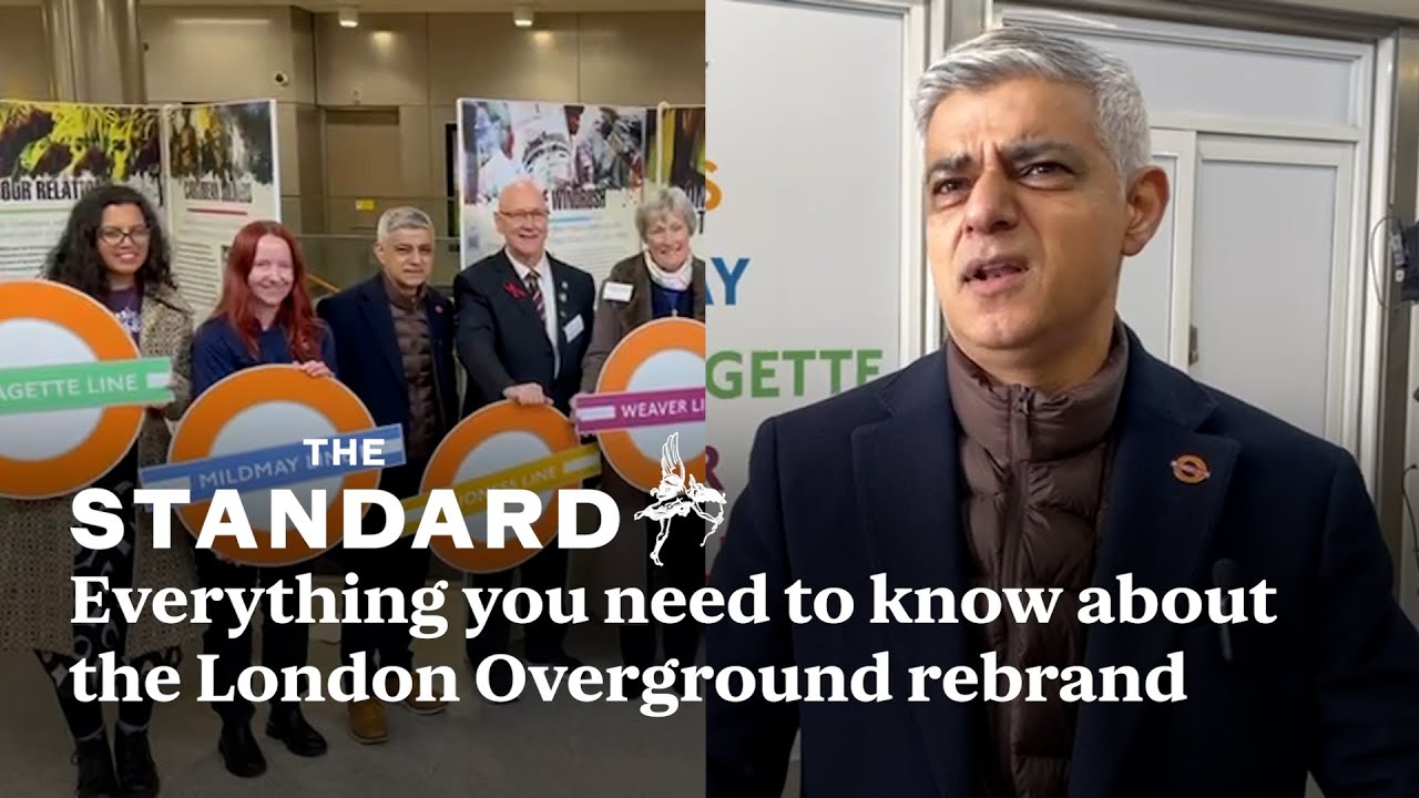 London Overground rebrand: Everything you need to know about new line ...