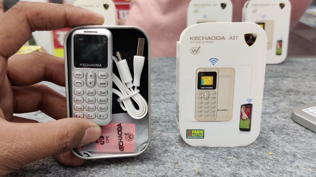 World Biggest Mini Keypad Phone | KECHAODA A27 Unboxing & First Look 🔥🔥 ...
