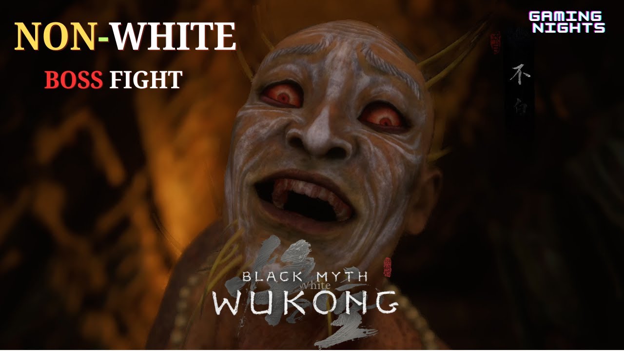 Non-White Boss Fight On Both Instances | BLACK MYTH WUKONG #boss - YouTube