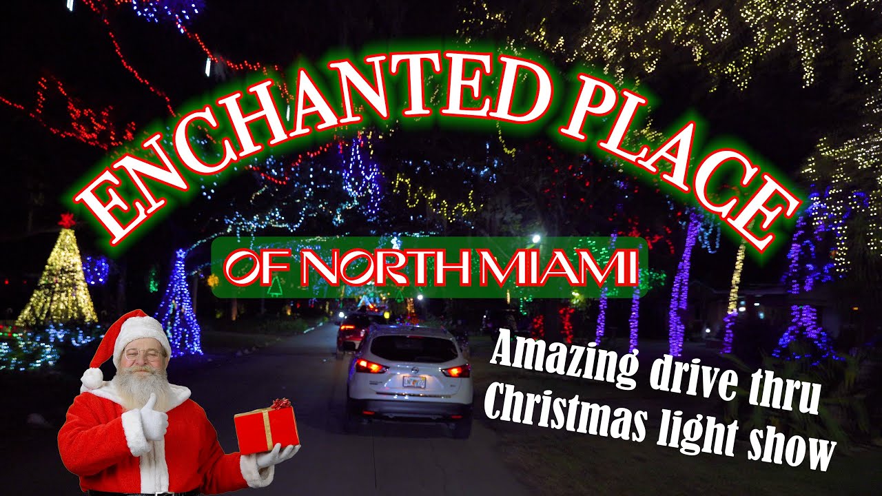 The Most FESTIVE Neighborhood Lights Display in South Florida🎅🏻 ...