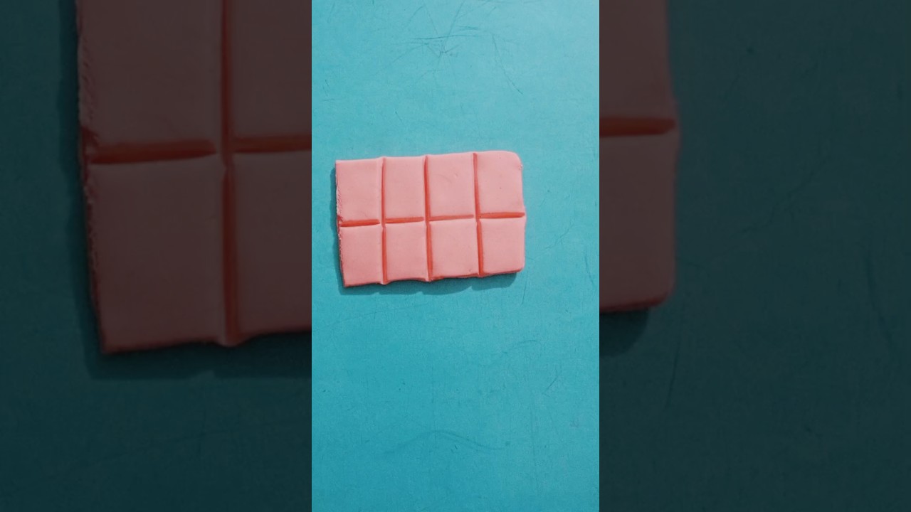 Chocolate bar #clay#clayart #ashi_craft1 - YouTube