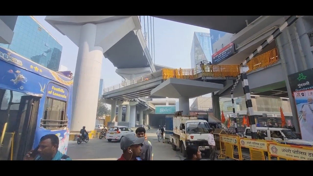 Gundavali Station Inauguration by PM Modi | Mumbai Metro 7 | Mumbai ...