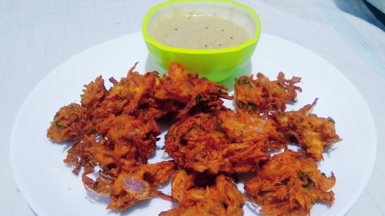 Onion pakoda recipe - YouTube