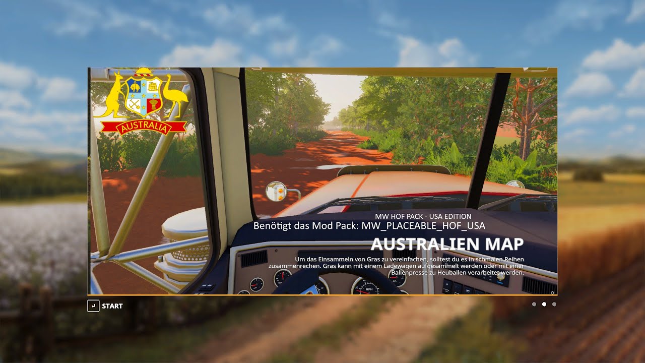 FS19 Australia Map Fly Thru - YouTube