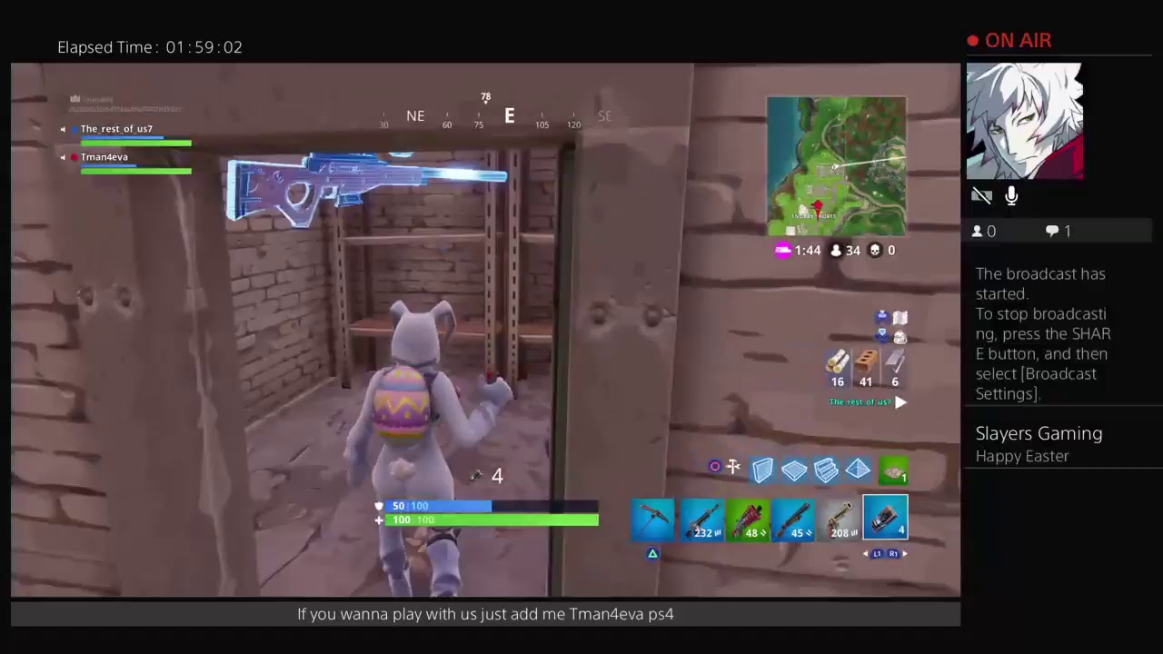 FORTNITE |LIVE STREAM|SNIPER SHOOTOUT SOLO SQUAD - YouTube