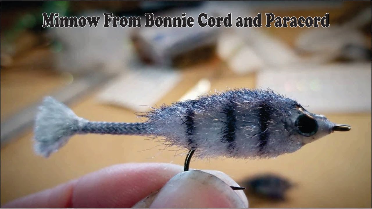 Minnow from Bonnnie Craft Cord and Paracord - YouTube