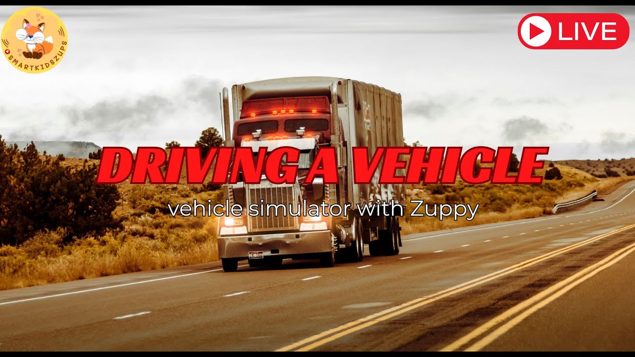 driving a truck | vehicle names in English for kids | truck simulator ...