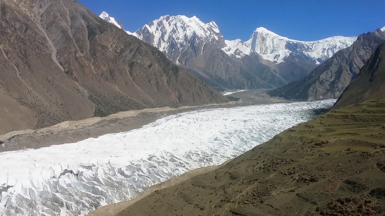 After crossing hopper glacier - YouTube