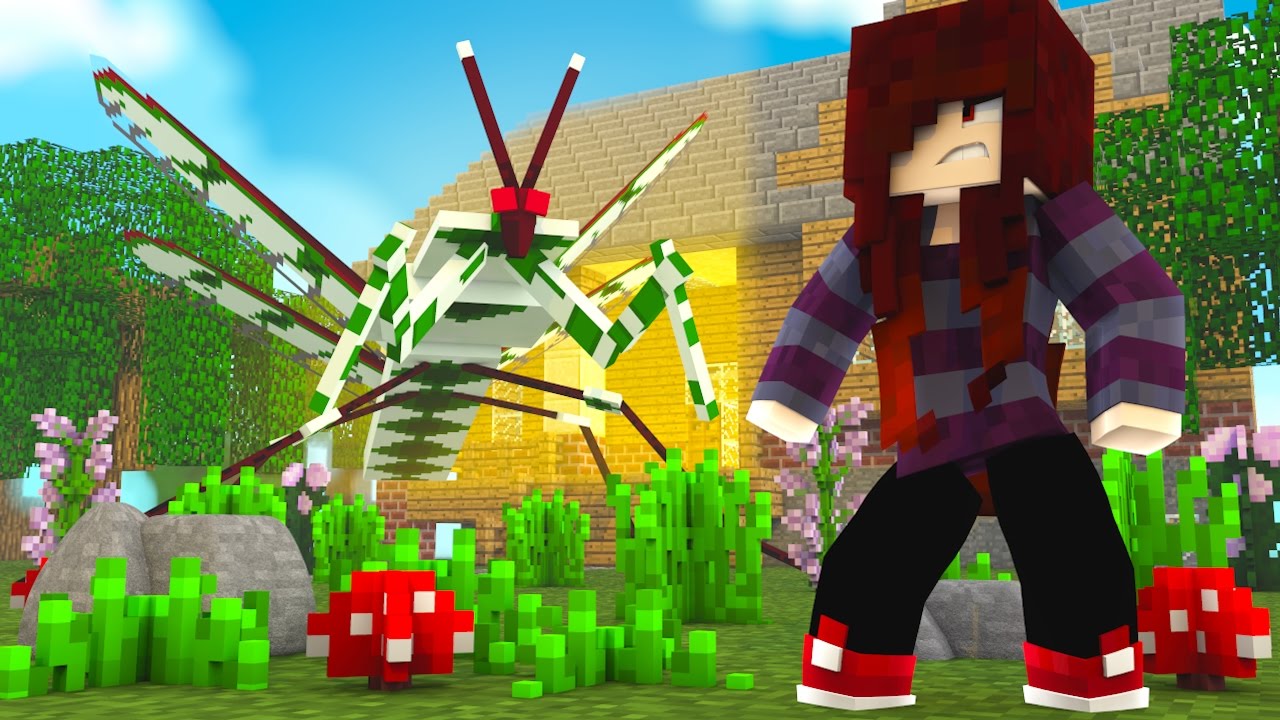 NOSSA! CUIDADO COM ESSE INSETO! Minecraft - AVENTURANDO COM MODS 2 Ep ...