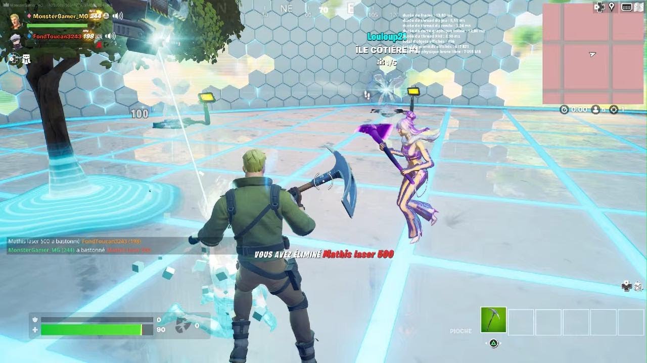 Mathis c'est fait hacker son compte Fortnite (epic games on trouver le ...
