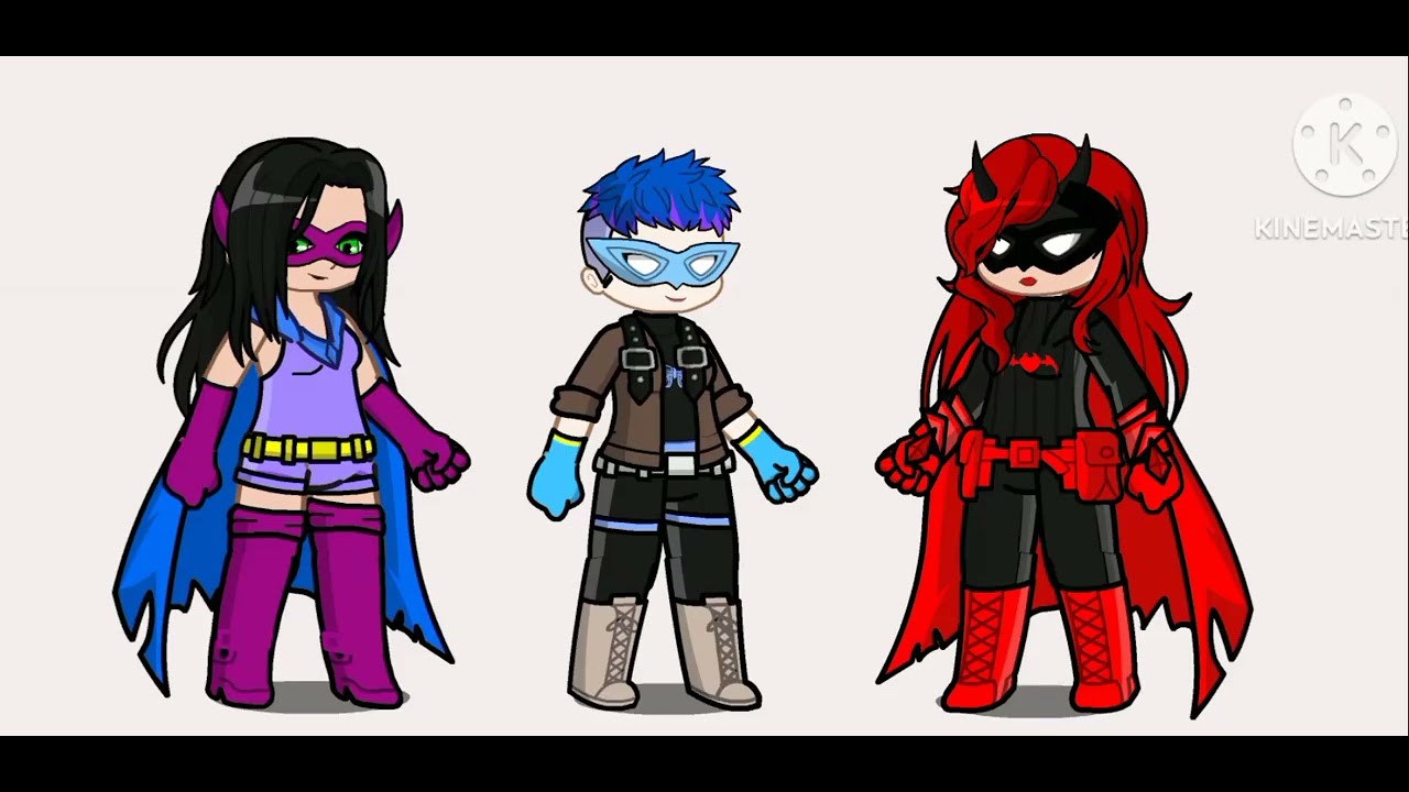 The Bat family is done (Gacha DC AU!) - YouTube