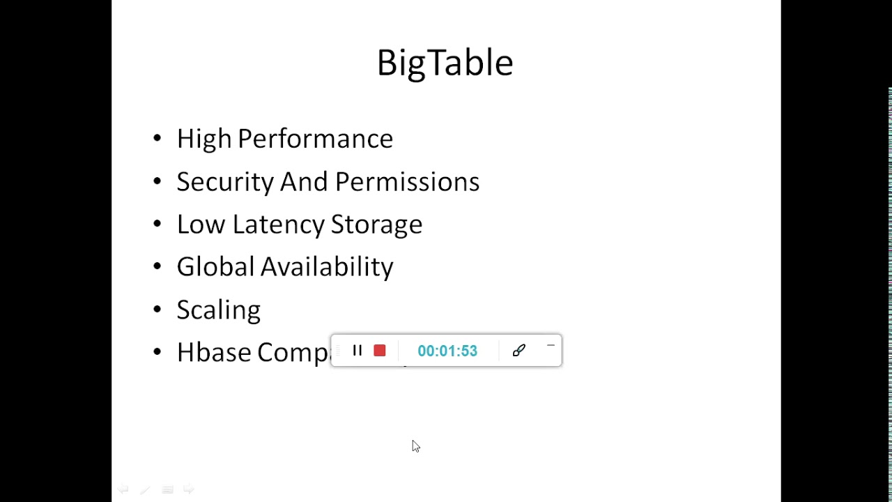 CC BigTable Vrushali T - YouTube