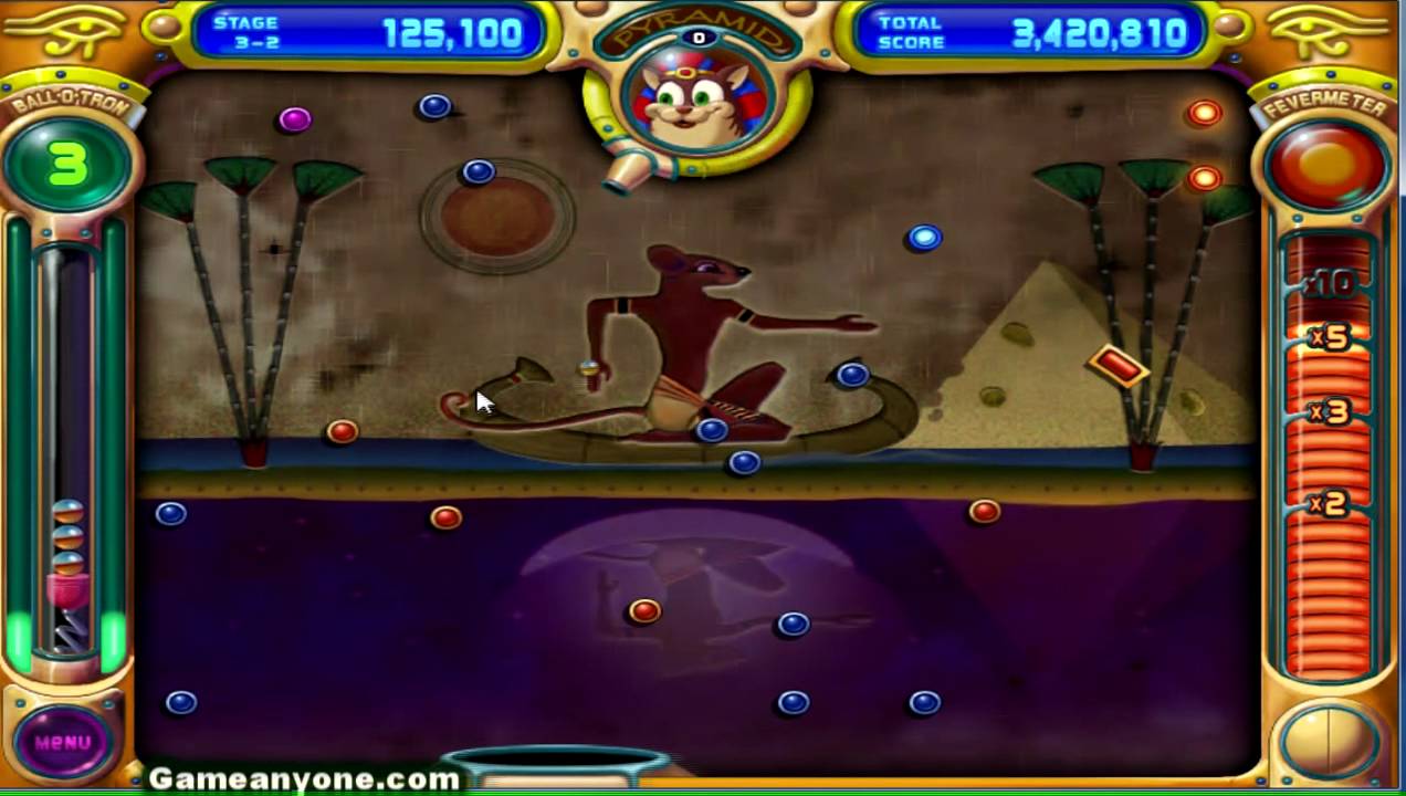 Peggle Deluxe [PC] [3] - Kat Tut 1/2 - YouTube