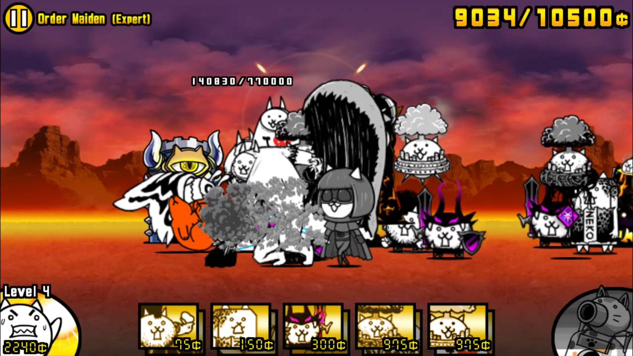 The Battle Cats - Maiden Awakens Olympienne Cat - YouTube