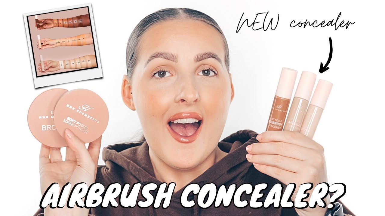 HNB COSMETICS SOFT FOCUS CONCEALER FIRST IMPRESSIONS/ REVIEW - YouTube