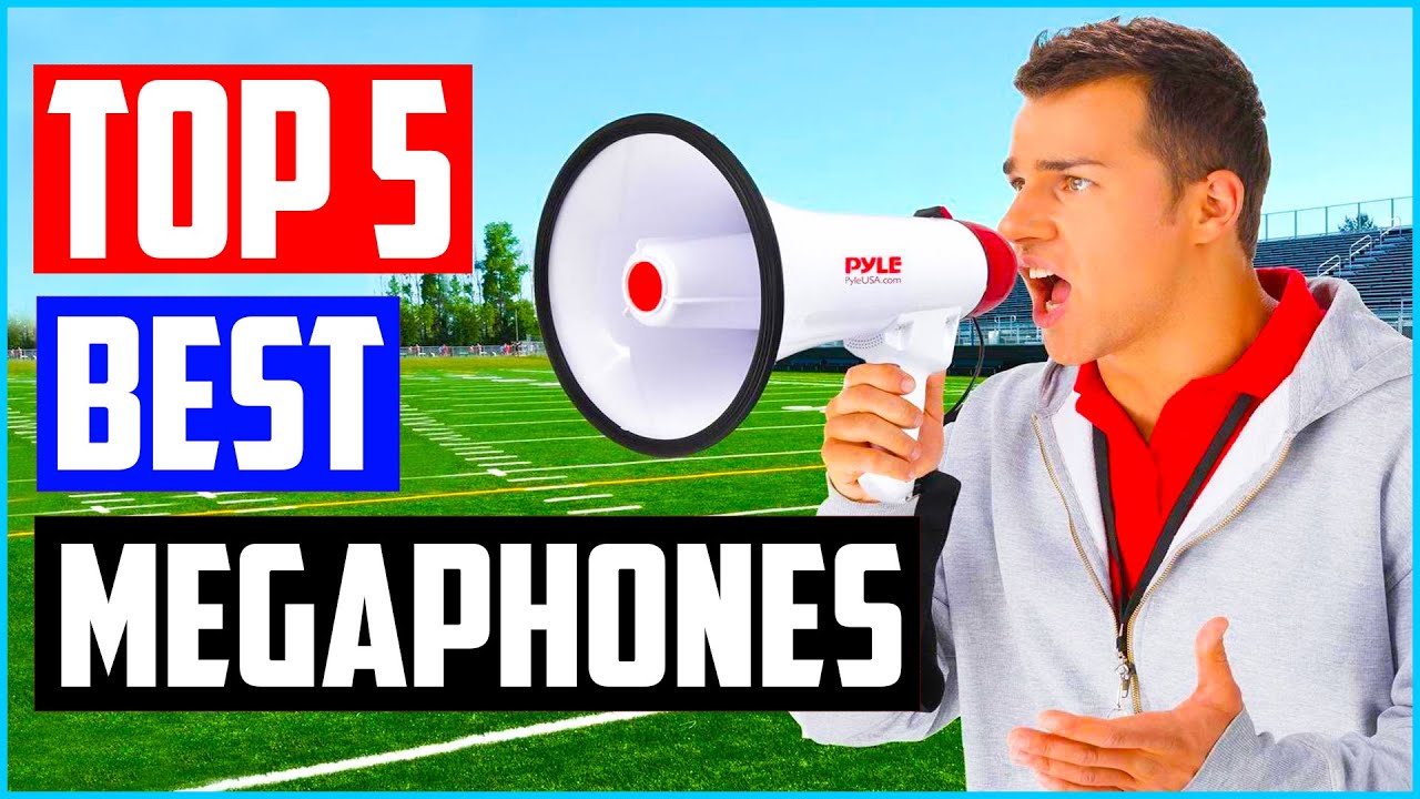 Top 5 Best Megaphones in 2021 Reviews – Buyer’s Guide - YouTube