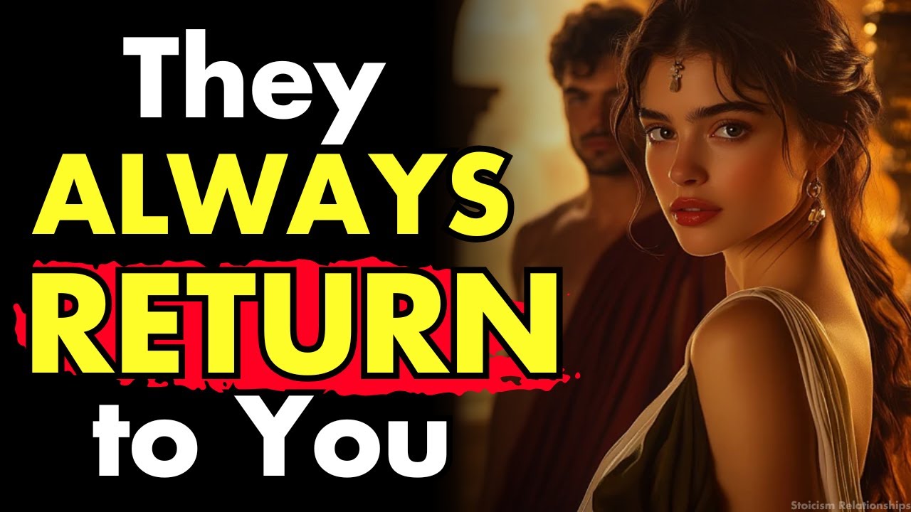 They Always Return to You If You Act Like This | Stoic Relationships ...