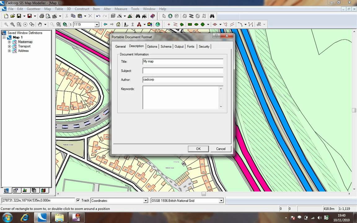Cadcorp Tutorials - Exporting Layered PDFs - YouTube