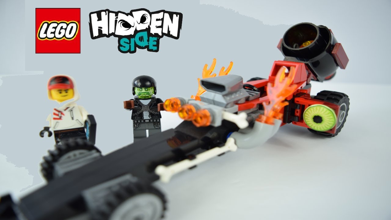 Lego Hidden Side Drag Racer 40408 Speed Build and Unboxing - YouTube