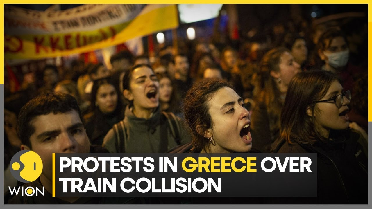 Europe: Protests in Greece's Athens over deadly train collision which ...