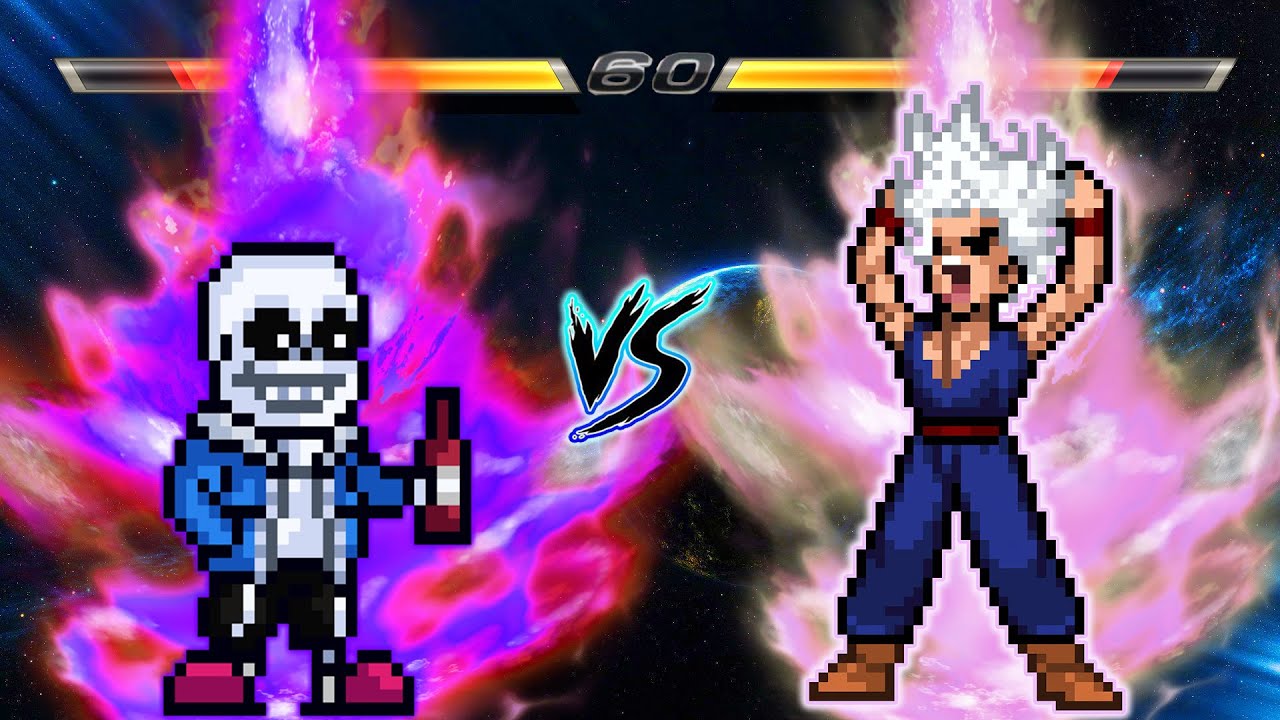 🤐(NEW)FINAL SANS VS BEAST GOHAN IN JUMP FORCE MUGEN - YouTube