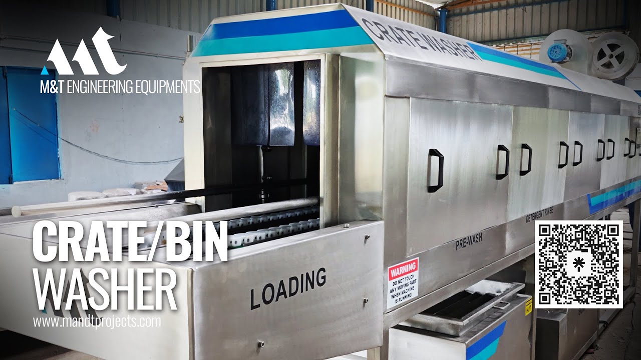 Crate Washer - YouTube