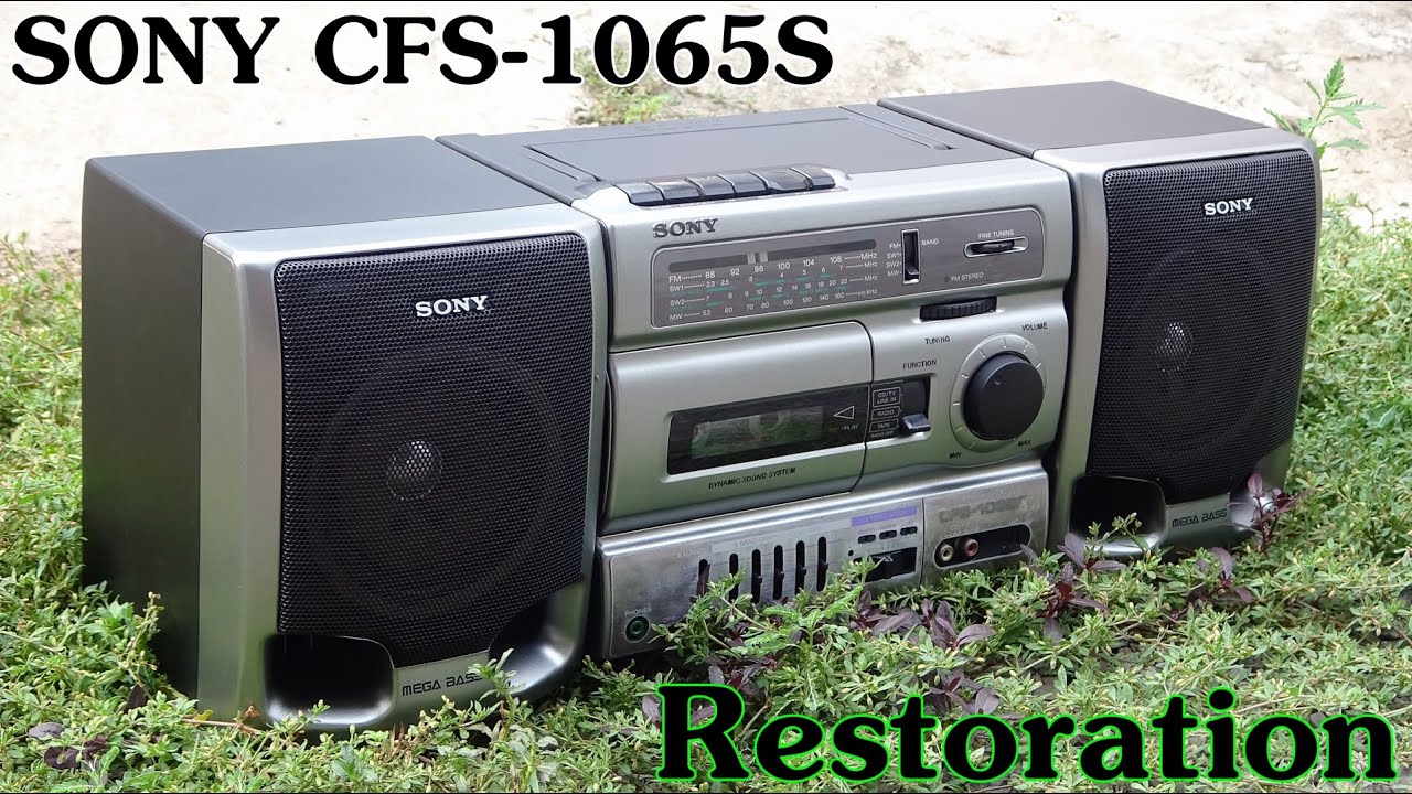 Sony CFS-1065S Restoration - YouTube
