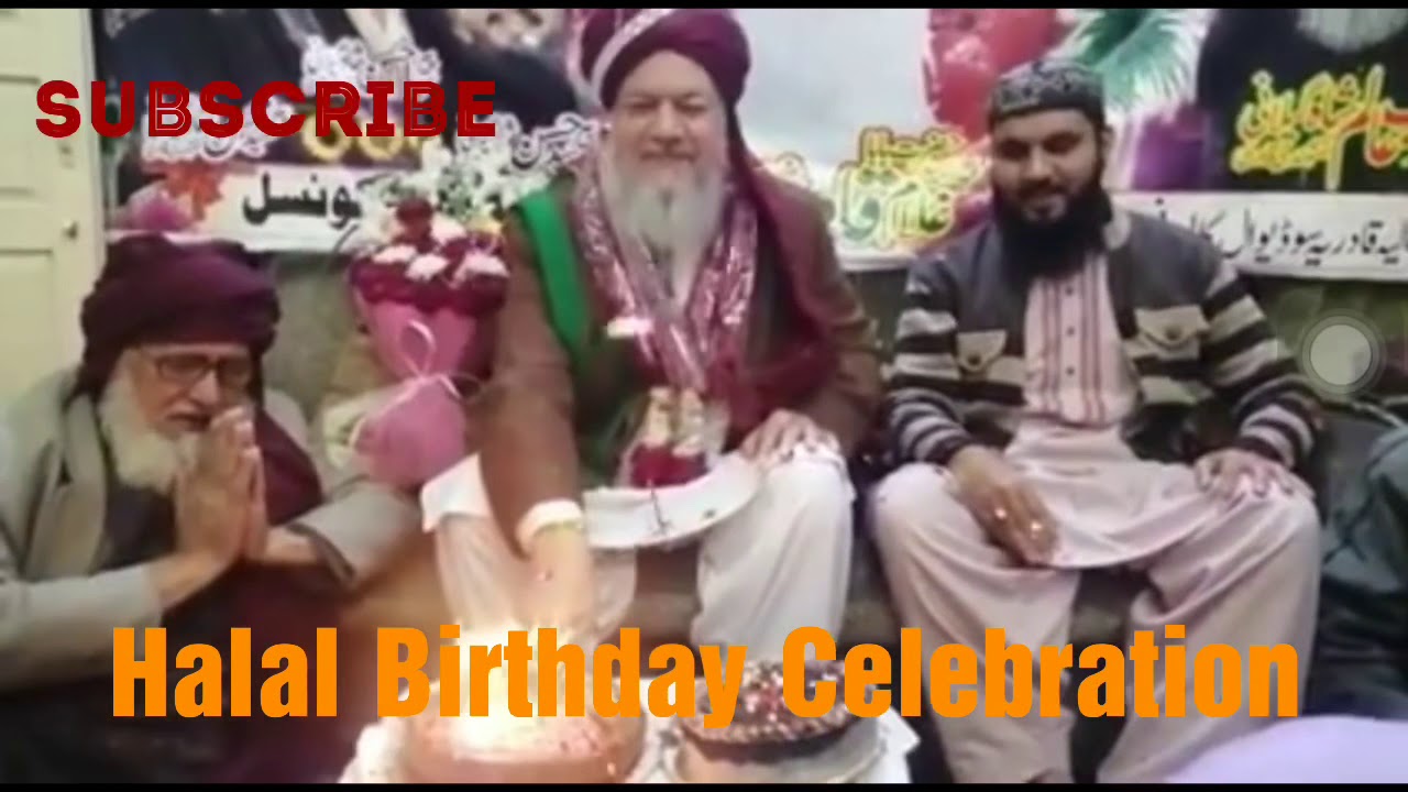 Halal Birthday Celebration - YouTube
