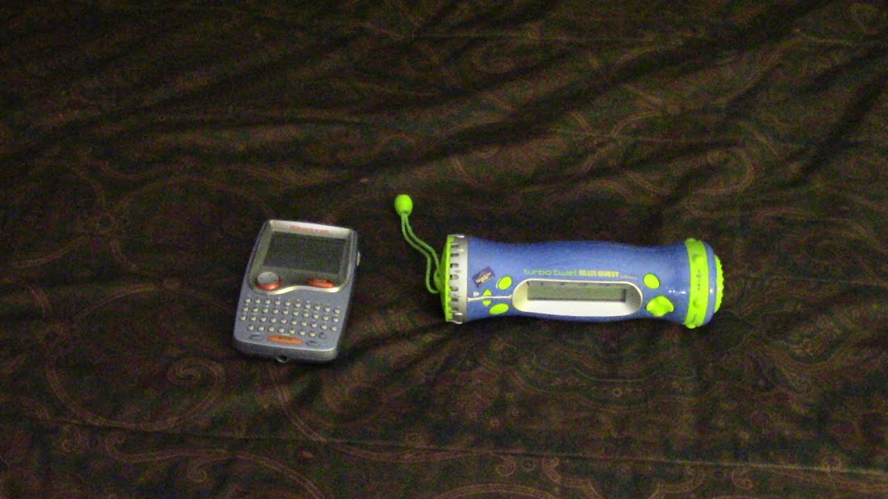 Retro Review: Leapfrog iQuest Handheld & Turbo Twist Brain Quest - YouTube