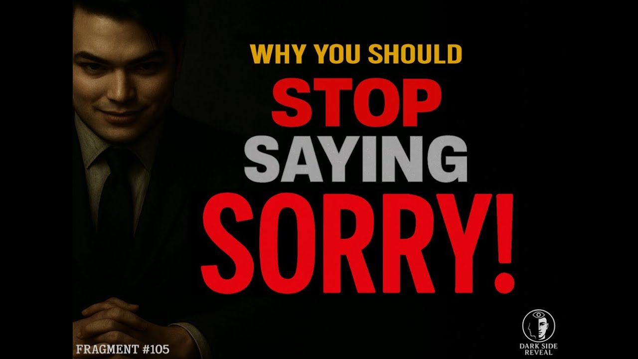 Top 5 Reasons Why Stop Saying Sorry! - YouTube