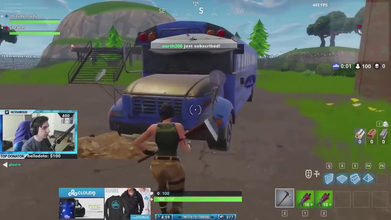 donation Fortnite Battle Royale - YouTube