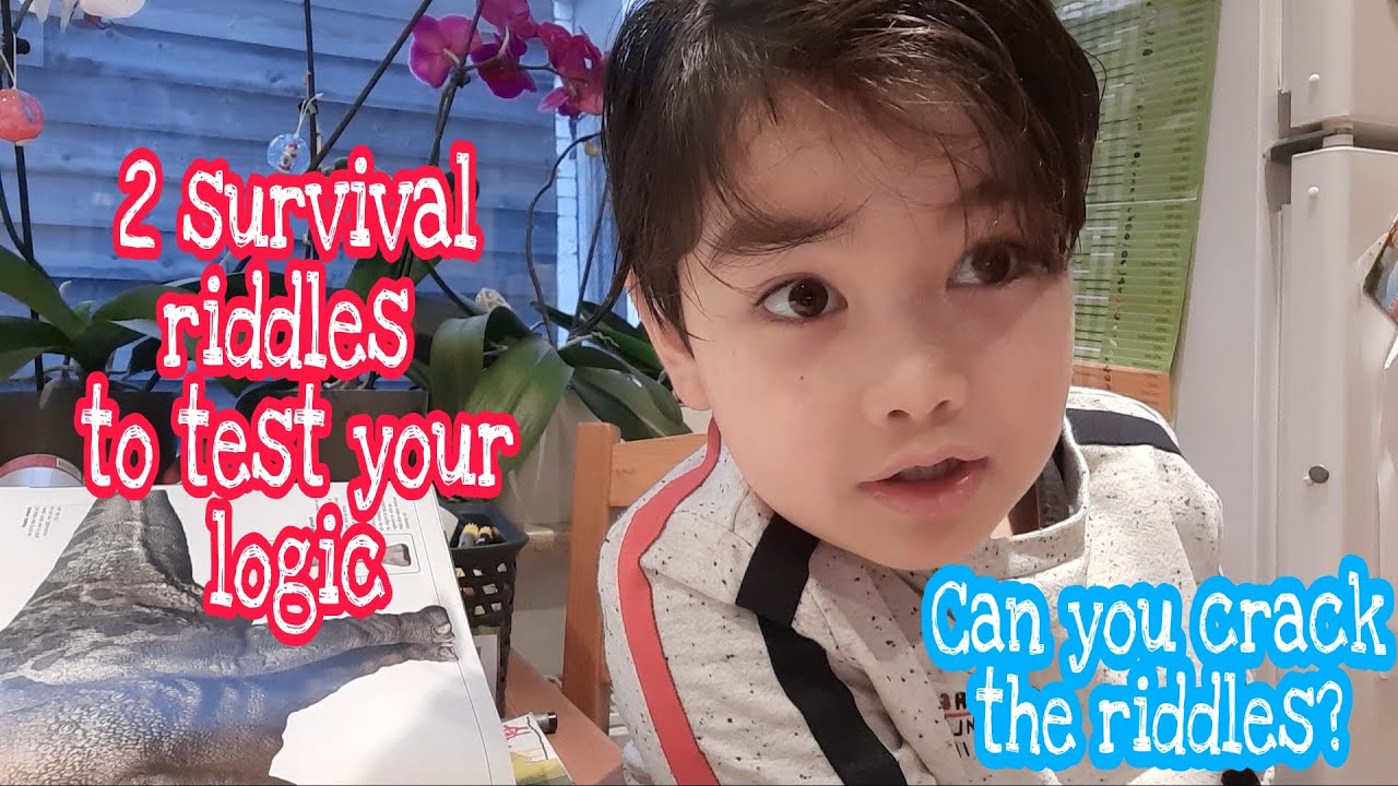 2 SURVIVAL RIDDLES TO TEST YOUR LOGIC | CRACK THE RIDDLES | Froilan's ...