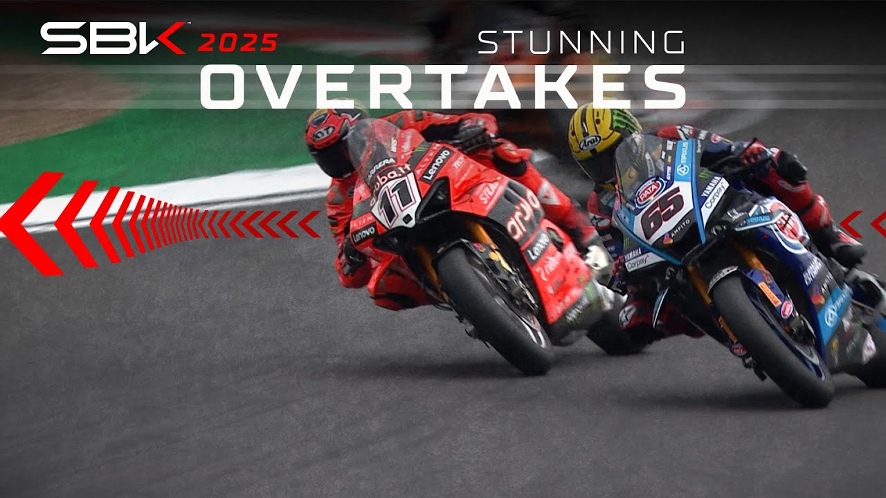 WorldSBK's 2025 BEST OVERTAKES! 🚀 🔄 | #2025SeasonReview - YouTube
